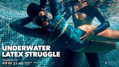 Underwater Latex Struggle 4k B Diving Fetish Eroteric S