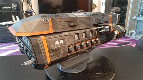 My Scirocco Class Heavy Cruiser 3d Printed Rtheexpanse