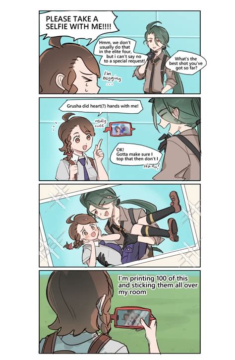 Dynasty Reader Image › Tencryingemojis Pokémon Juliana X Rika Comic Yuri Princess Carry