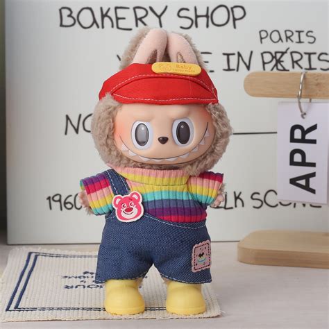 Benno ชุดลาบูบูชุด Labubuv3 V2 V1สื้อผ้าตุ๊กตา15cm ชุดลาบูบู้แบบเท่ มีหลายแบบให้เลือก ไม่รวม