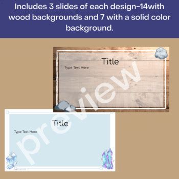 Geology Slide Template Use With Google Slides By Crosswalk Curriculum