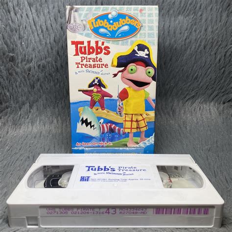 Rubbadubbers Tubbs Pirate Treasure And More Swimmin Stories Vhs Tape