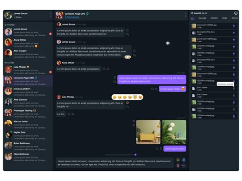 CHAT Dark Theme By Aleksandra Lavretieva On Dribbble CHAT Dark Theme By Aleksandra Lavretieva On Dribbble