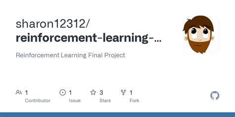 GitHub Sharon Reinforcement Learning Final Project Reinforcement Learning Final Project
