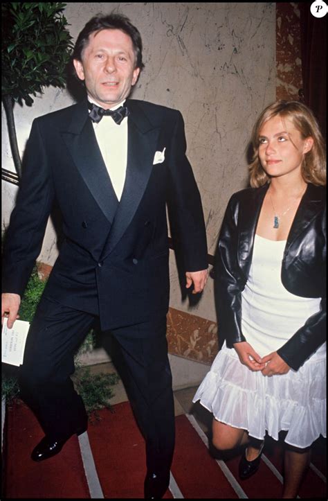 Roman Polanski Et Emmanuelle Seigner à La Soirée Des Molières En 1988