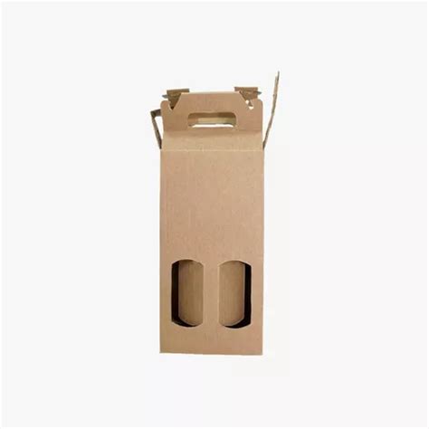 50 Caixas Maleta Papelão 2 Garrafa Cerveja Artesanal Y6