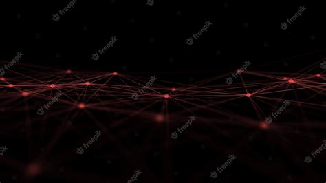 Premium Photo Network Connection Structure Data Transfer Abstract Background With Interweaving