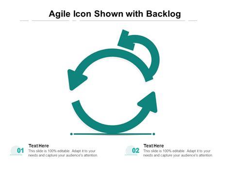 Agile Icon Shown With Backlog Ppt PowerPoint Presentation Summary Design Templates PDF