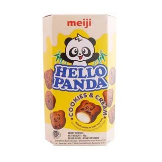 Jual Meiji Hello Panda Biskuit Cokelat Isi Krim Rasa Susu 45gr Indonesia Shopee Indonesia