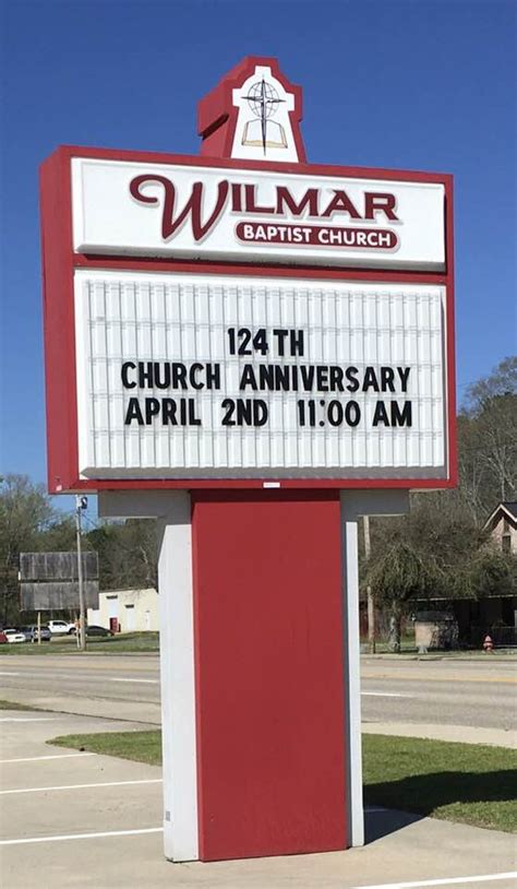 Wilmar Baptist Church To Celebrate 124 Years April 2nd 1100am