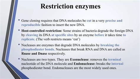 Recombinant Enzymes Ppt