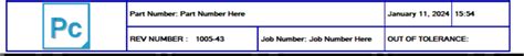 Cell Expressions In The Header Pc Dmis For Cmms Pc Dmis Nexus