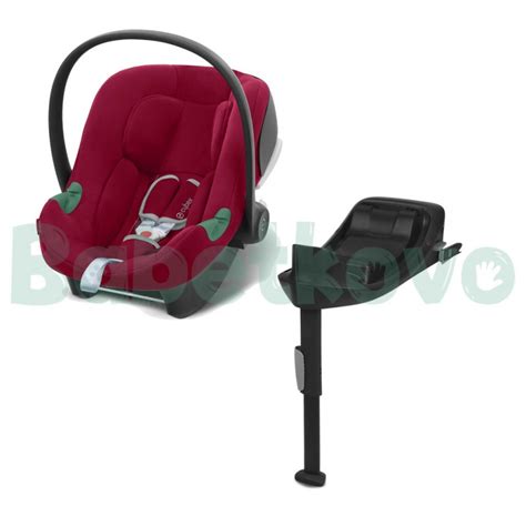 CYBEX ATON B2 i-Size Dynamic Red + BASE ONE BLACK