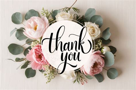 Floral Thank You Card Design Graphic By Forhadx5 · Creative Fabrica