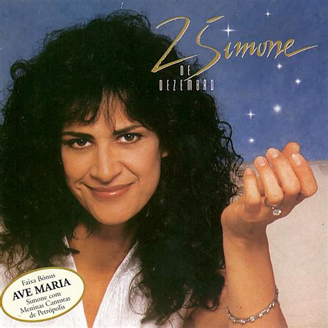 Encarte Simone 25 De Dezembro Relançamento Encartes Pop