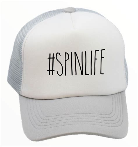 Spin Life Trucker Hat Spin Bike Hat Trucker Hat Workout Hat Spin Bike Hat Workout Hat