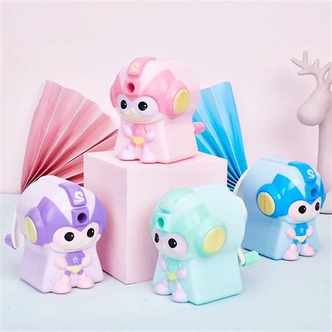 Cartoon Cute Robot Shaped Pencil Sharpener China Pencil Sharpener And