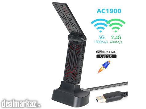 Wavlink Ac Usb Dual Band Wi Fi Adapter High Gain Antennas I Computer