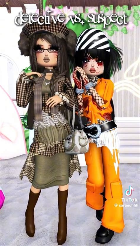 13 Detective Vs Suspect Dress To Impress Ideas Dress To Impress