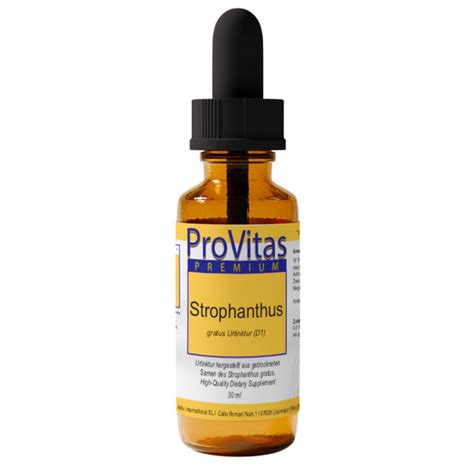 Strophanthin Urtinktur Strophantus gratus D1 B2B Geschäftskundenshop