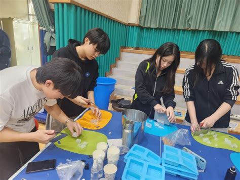 순천효천고등학교 아나바다플리마켓 행사 갤러리 순천시 지속가능발전협의회