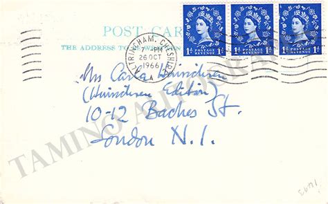 Thomas Pitfield Autograph Note Signed 1966 Tamino