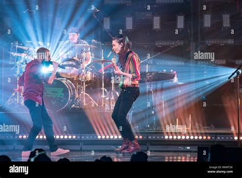 Madison Wisconsin Usa 11th Feb 2019 Sam Melo Jess Haney And