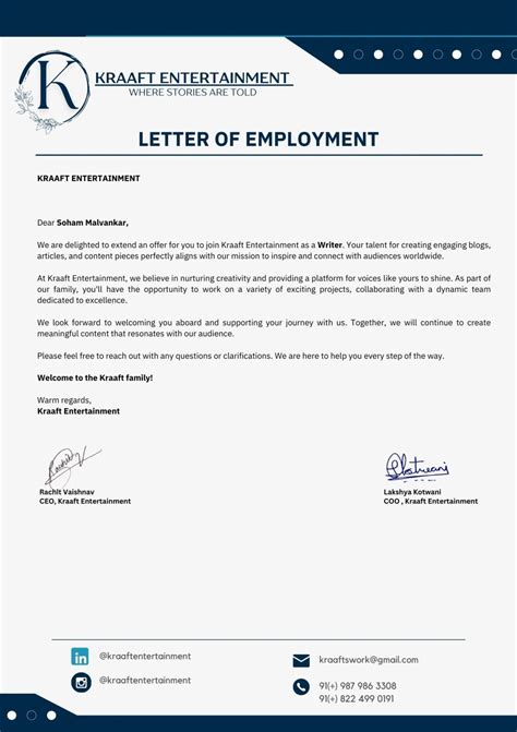 Excited To Join Kraaft Entertainment As A Writer Soham Malvankar