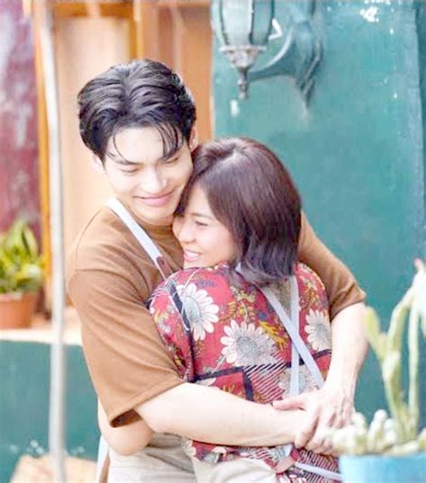 Janella Salvador At Win Metawin Walang Kiyeme Sa Kanilang Halikan