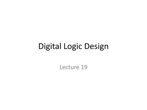 lecture 19 pptx