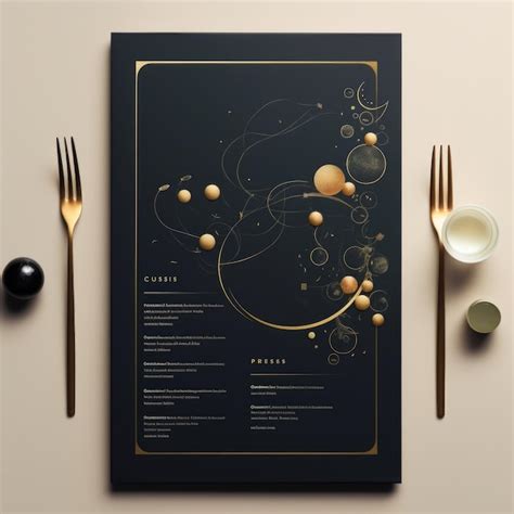 Premium Photo Restaurant Menu Card Template