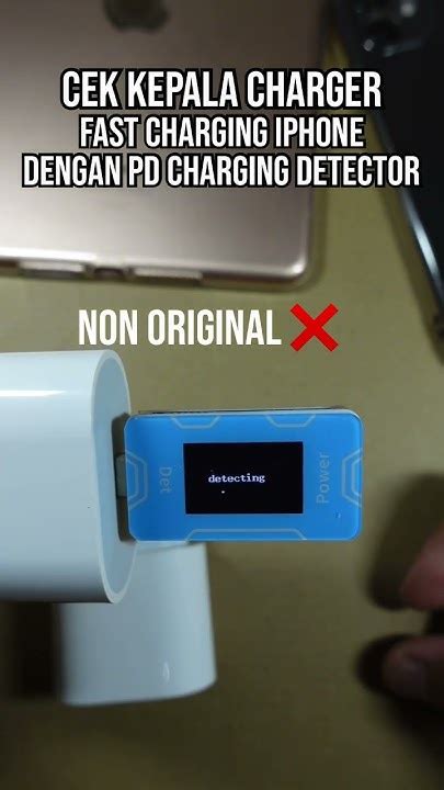 Cek Adaptor Fast Charging Iphone Dengan Pd Charging Detector Youtube