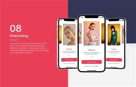 Dating App Free Ui Kit Behance