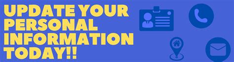 Update Your Personal Information Today Police Co Op