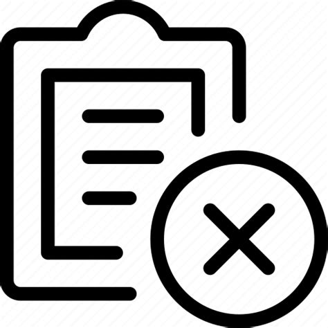 Clipboard Company Delete List Office Remove Task Icon Download On Iconfinder