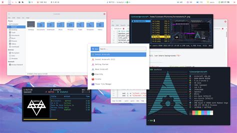 archcraft openbox otra distribución mínima de linux basado en