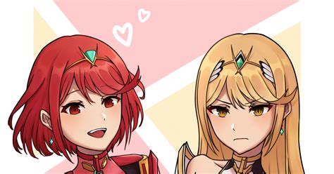 Xenoblade 2 Xenoblade2 Pyra Xenoblade 2 ホムラandヒカリ Pixiv