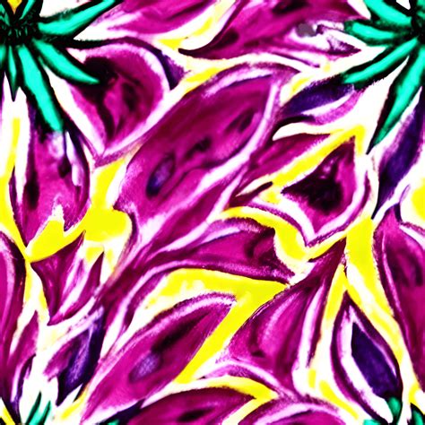 Evil Floral Pattern · Creative Fabrica