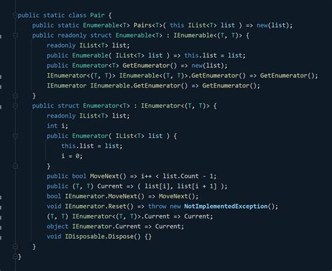In My C Efforts To Iterate Elements In Pairs W O Allocation Khyperia