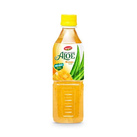 Jojonavi Mango Flavored Aloe Vera Drink 500ml Bottle