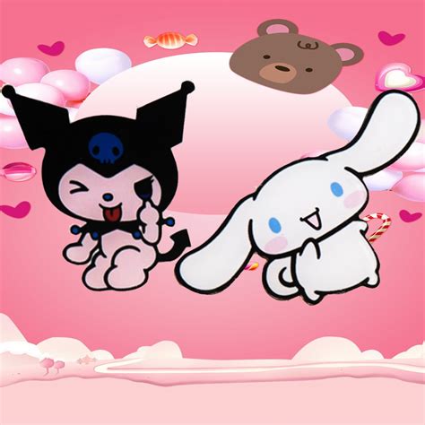 Cinnamoroll And Kuromi Wallpapers Wallpaper Cave
