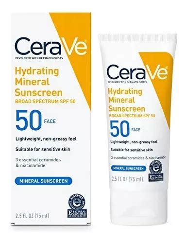 Protetor Solar Facial Cerave 100 Mineral Spf 50 Parcelamento Sem Juros
