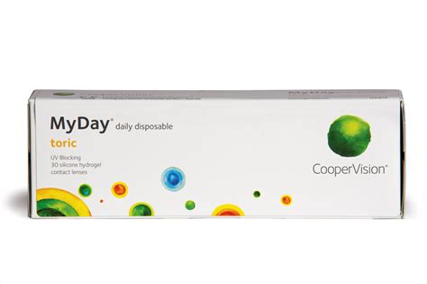 Myday Daily Disposable Toric 30 Pack John Granata Optometrists