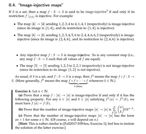 Injective Map