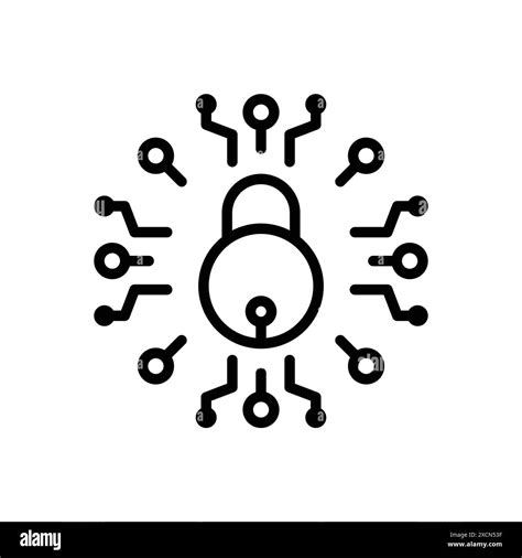 Icon For Secure Network Stock Vector Image And Art Alamy