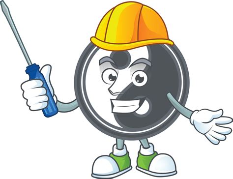 Yin Yang Cartoon Character Style 20229877 Vector Art At Vecteezy