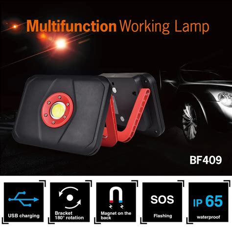New Arrival 5w 10w 20w Outdoor Multifunctional Usb Rechargeable Working Lamp Emergency Slim