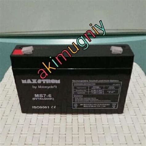 Jual Aki Accu Baterai Kering Vrla Mf V Ah Ah V Mobil Mainan Gs Yuasa Di Seller Bumi Living