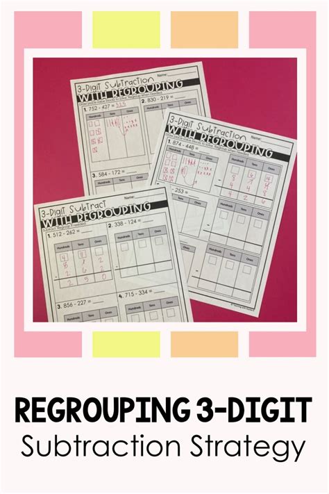Subtraction Strategies For Digit Numbers How Nd Grade Babes Best Understand Them