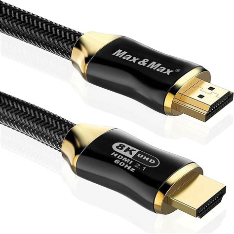 Max And Max Hdmi To Hdmi Cable 3 Meter 8k Gold Plated 8k Resolution 48 Gbps Transfer Dynamic